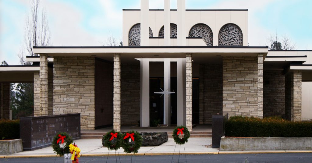 Holy Cross Cemetery and Mausoleum - Mid-Century Spokane